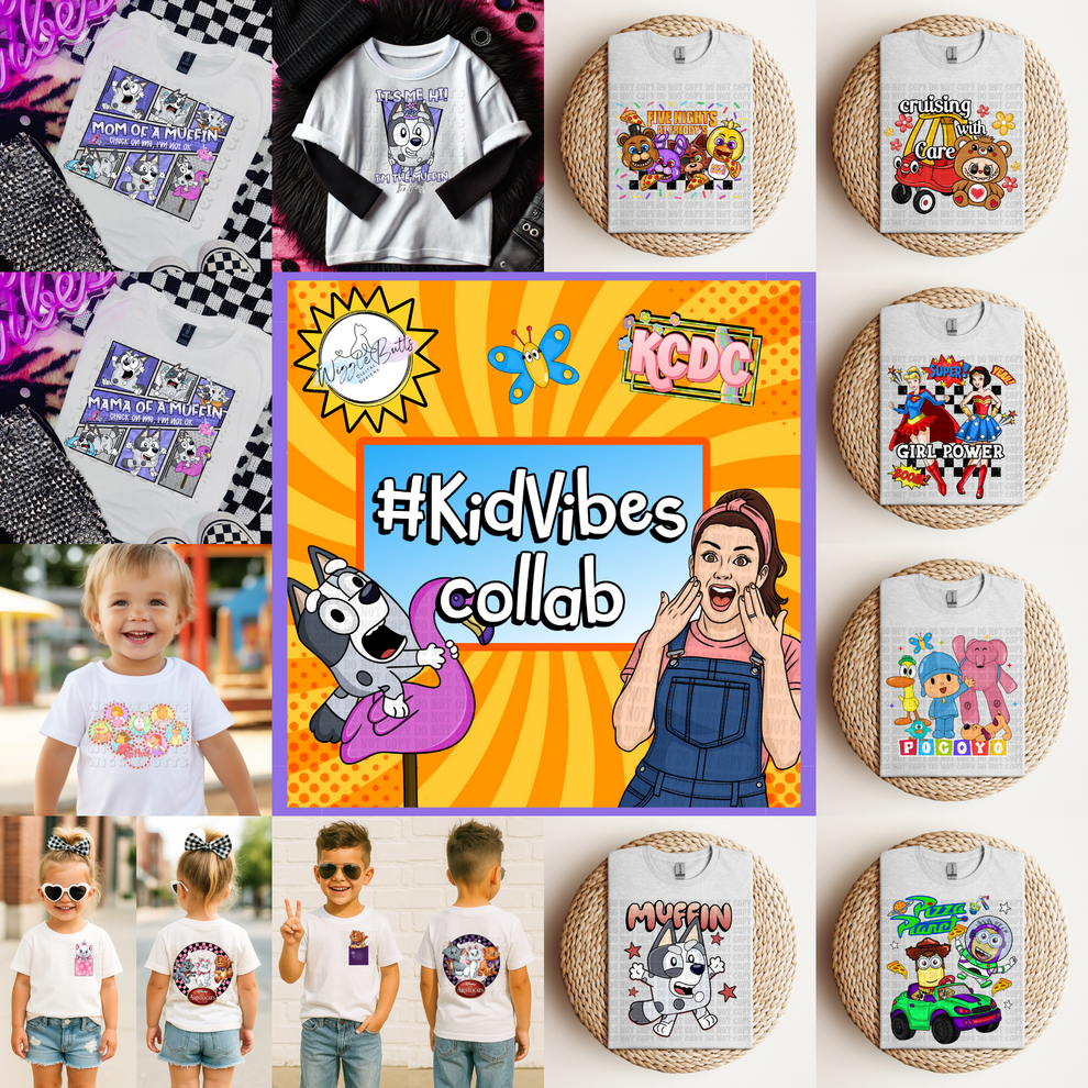 #KidVibes Collab with KCDC – Wigglebutts Digital Designs